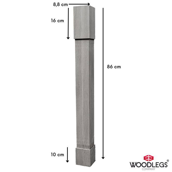 Noga do blatu kuchennego Bari - Nogi do wyspy kuchennej